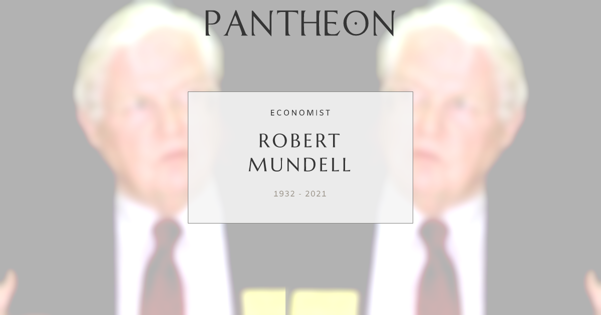 Robert Mundell Biography | Pantheon