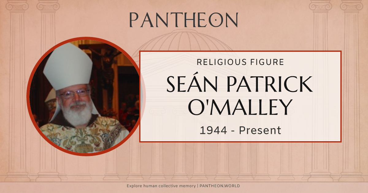 Seán Patrick O'Malley Biography | Pantheon