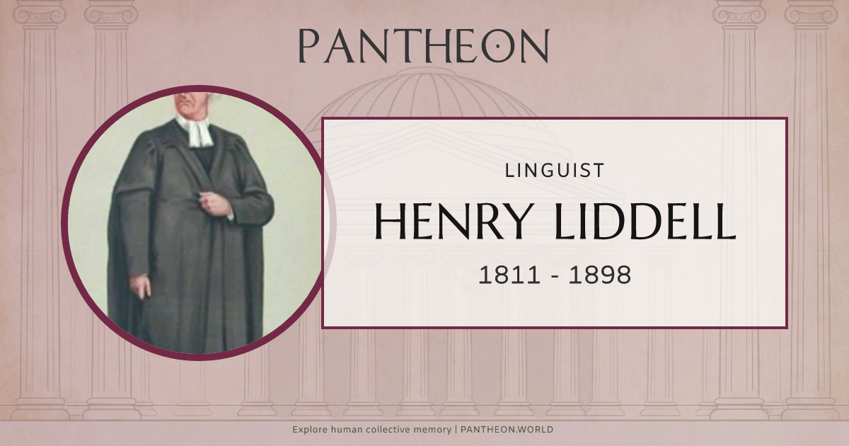 Henry Liddell Biography | Pantheon
