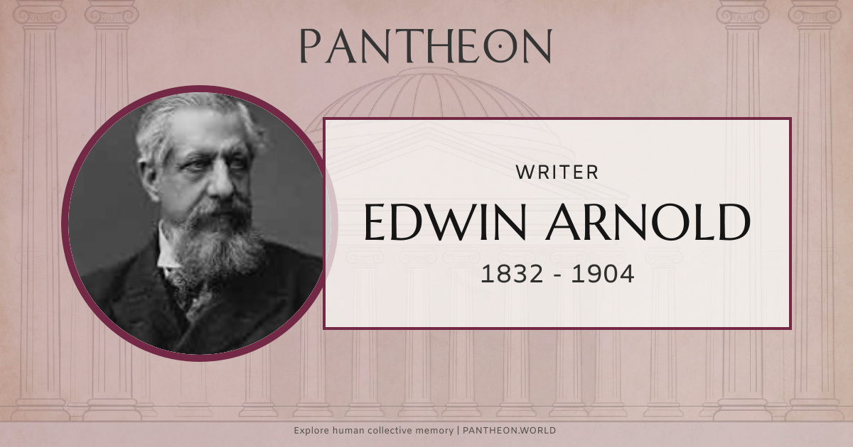Edwin Arnold Biography | Pantheon