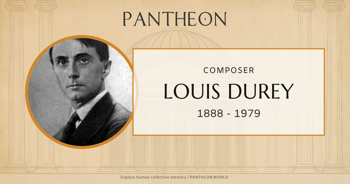 Louis Durey Biography | Pantheon