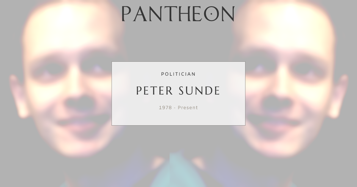 Peter Sunde Biography | Pantheon