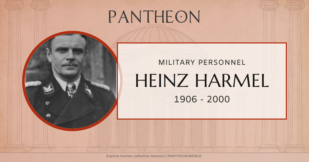 Heinz Harmel Biography | Pantheon