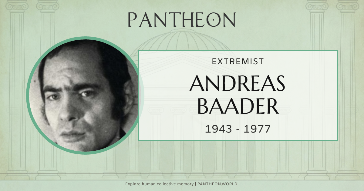 Andreas Baader Biography | Pantheon
