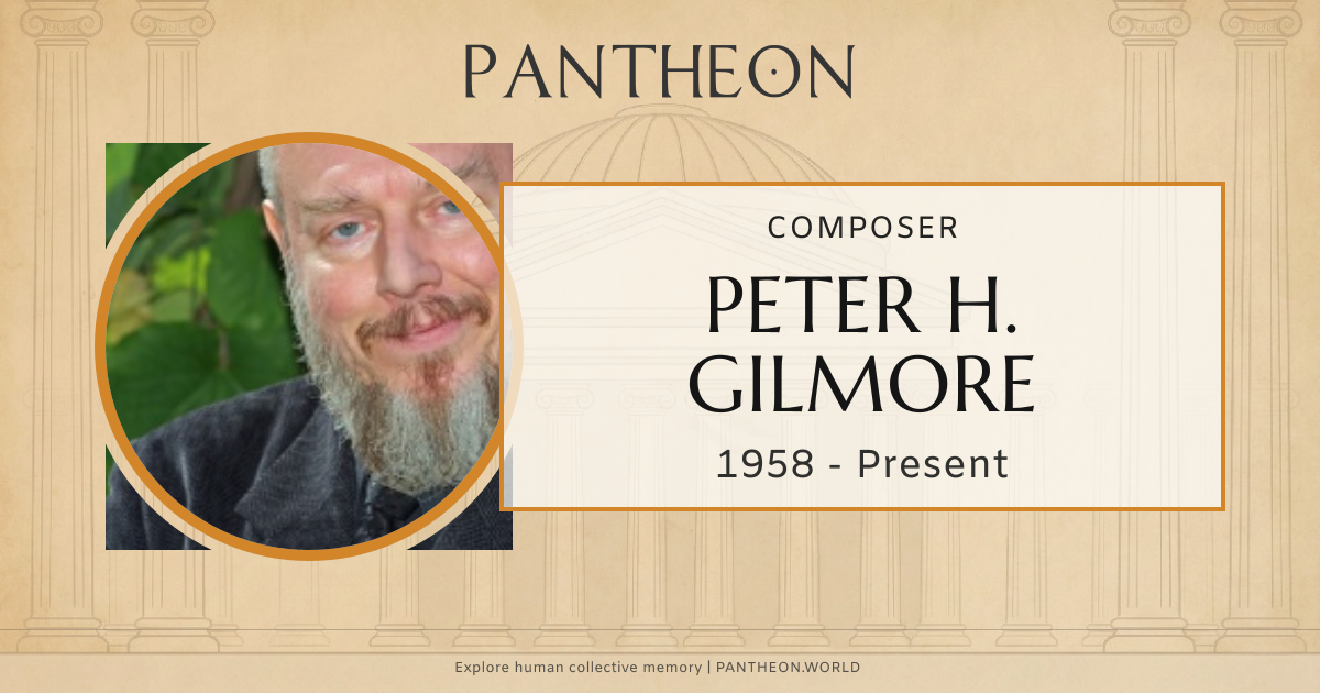 Peter H. Gilmore Biography | Pantheon
