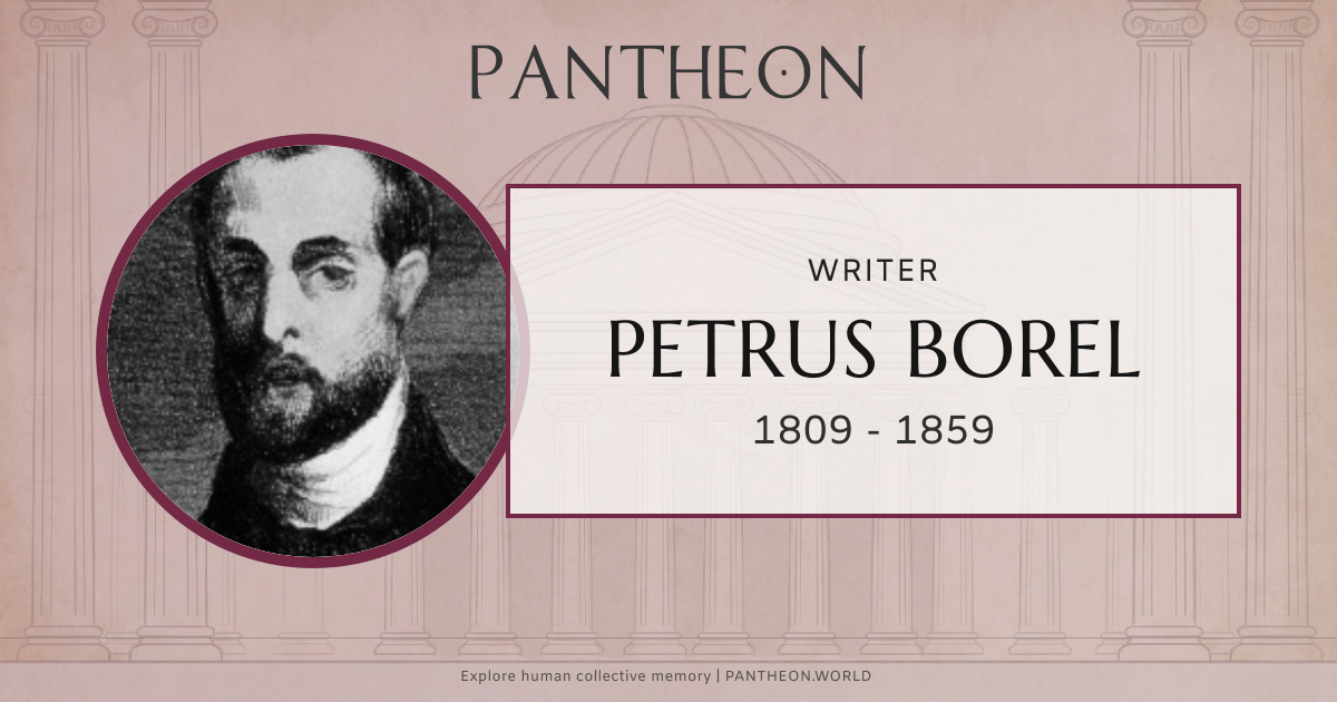 Petrus Borel Biography | Pantheon