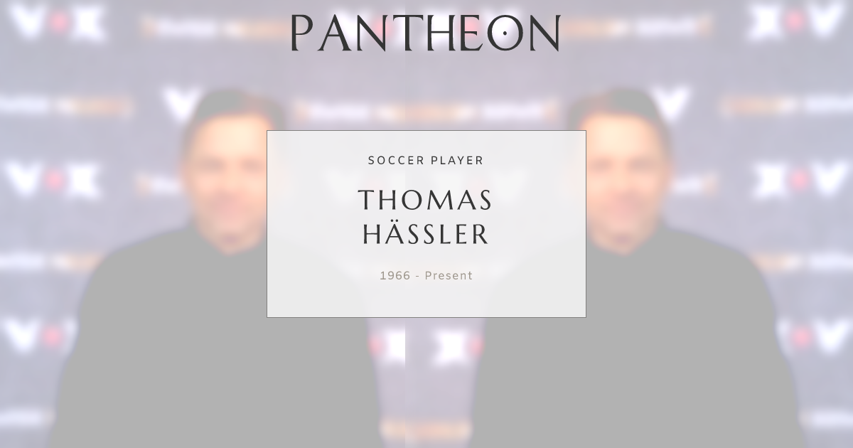 Thomas Häßler Biography | Pantheon