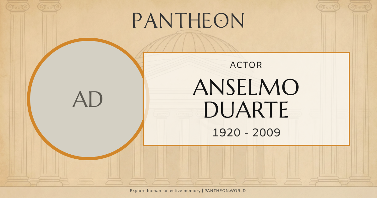 Anselmo Duarte Biography | Pantheon