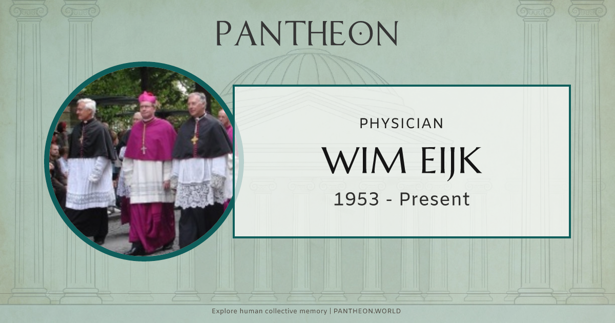 Wim Eijk Biography | Pantheon