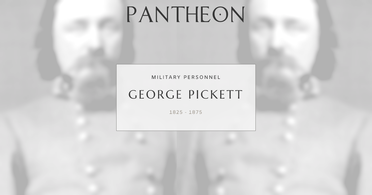 George Pickett Biography | Pantheon