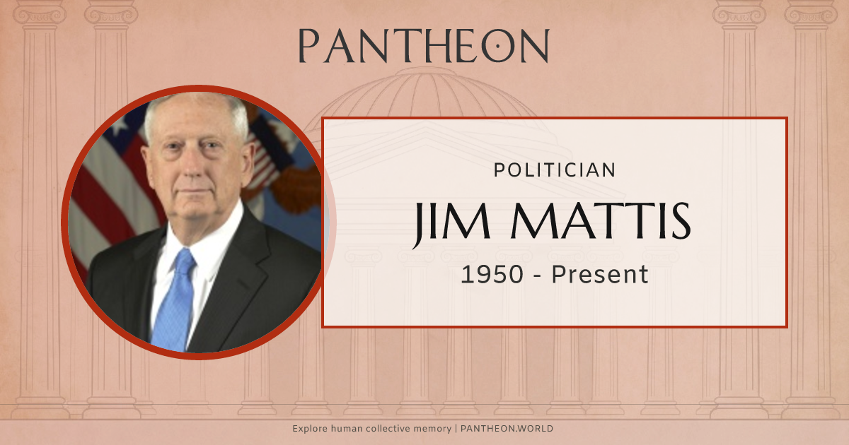 Jim Mattis Biography | Pantheon