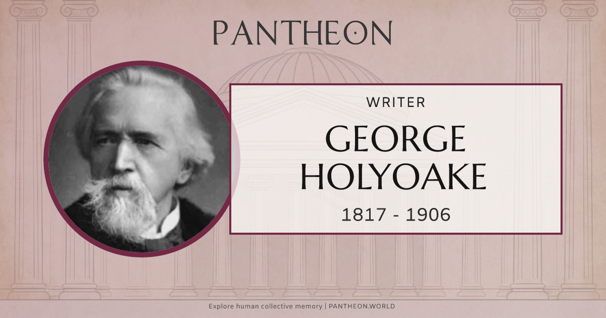 George Holyoake Biography | Pantheon