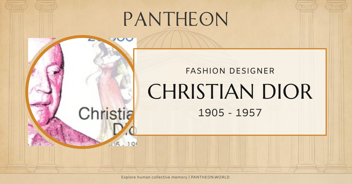 Christian Dior Biography | Pantheon