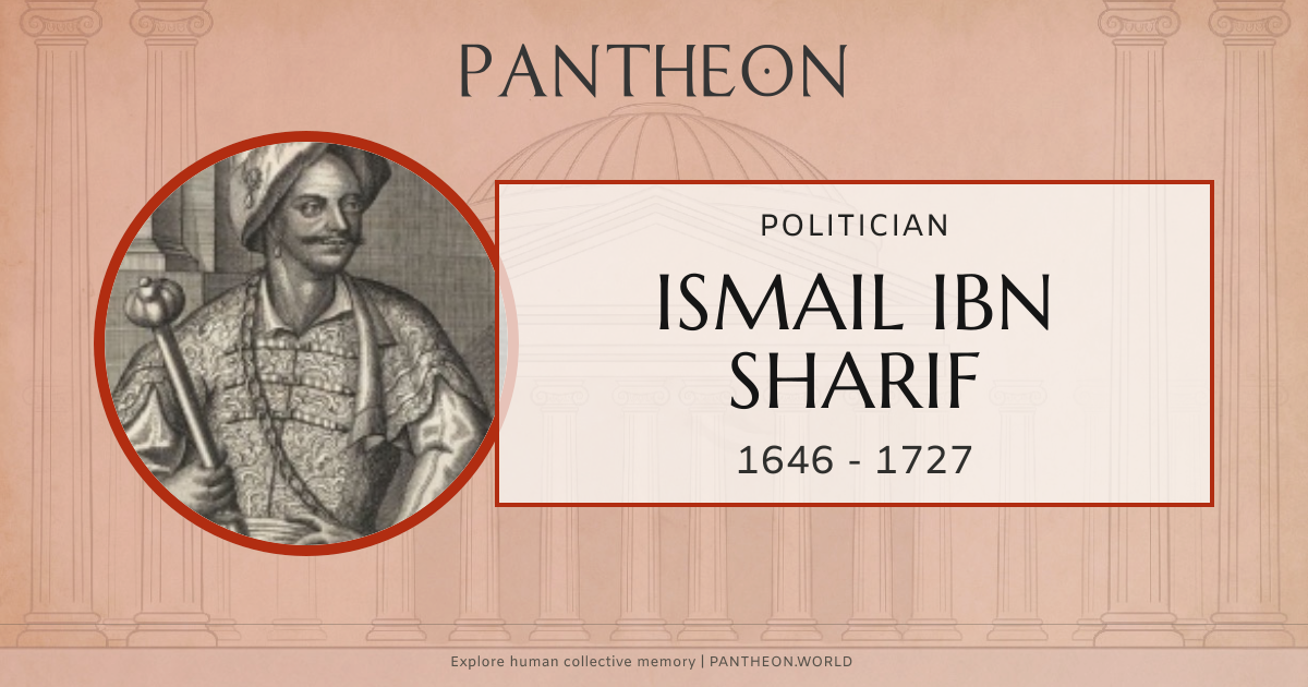 Ismail Ibn Sharif Biography | Pantheon