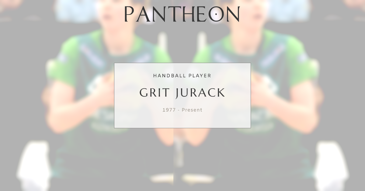 Grit Jurack Biography | Pantheon