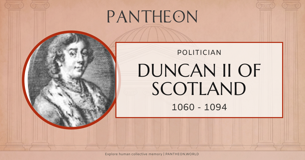 Duncan II of Scotland Biography | Pantheon