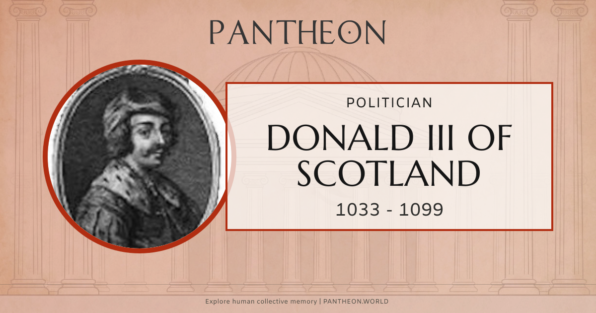 Donald III of Scotland Biography | Pantheon