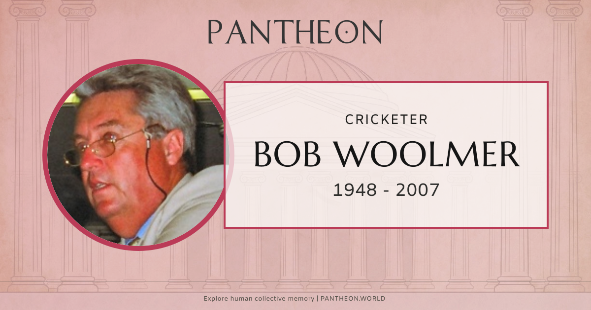 Bob Woolmer Biography | Pantheon
