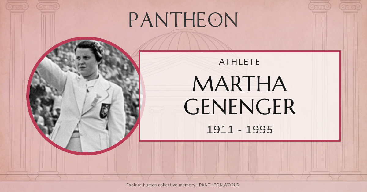 Martha Genenger Biography | Pantheon