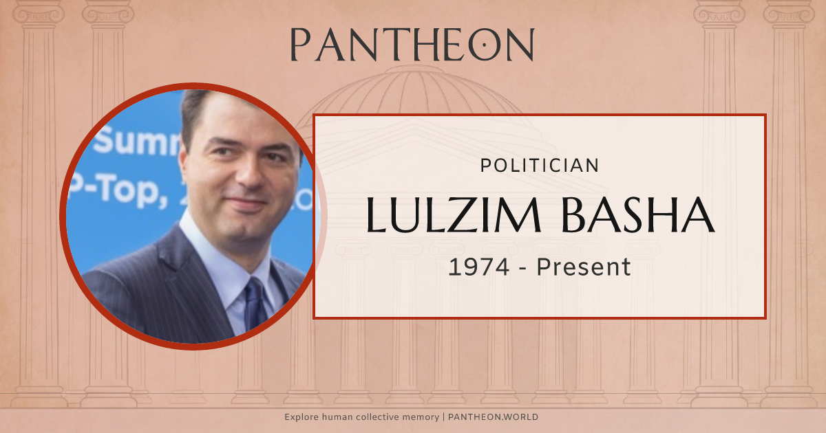 Lulzim Basha Biography | Pantheon