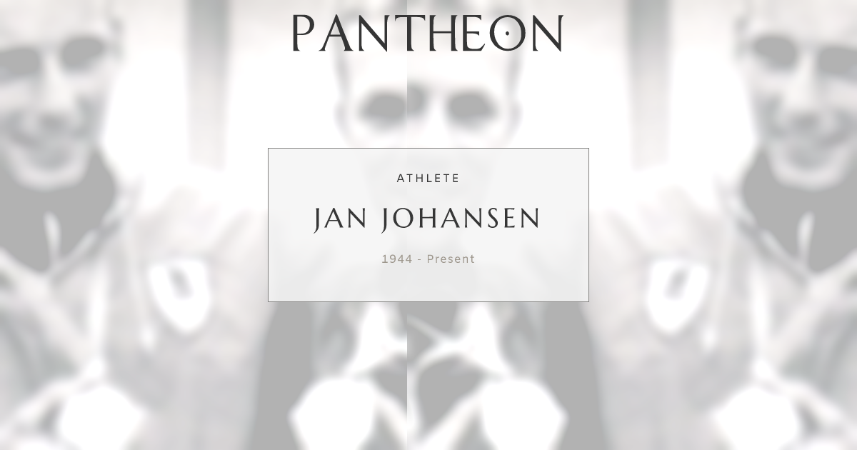 Jan Johansen Biography | Pantheon