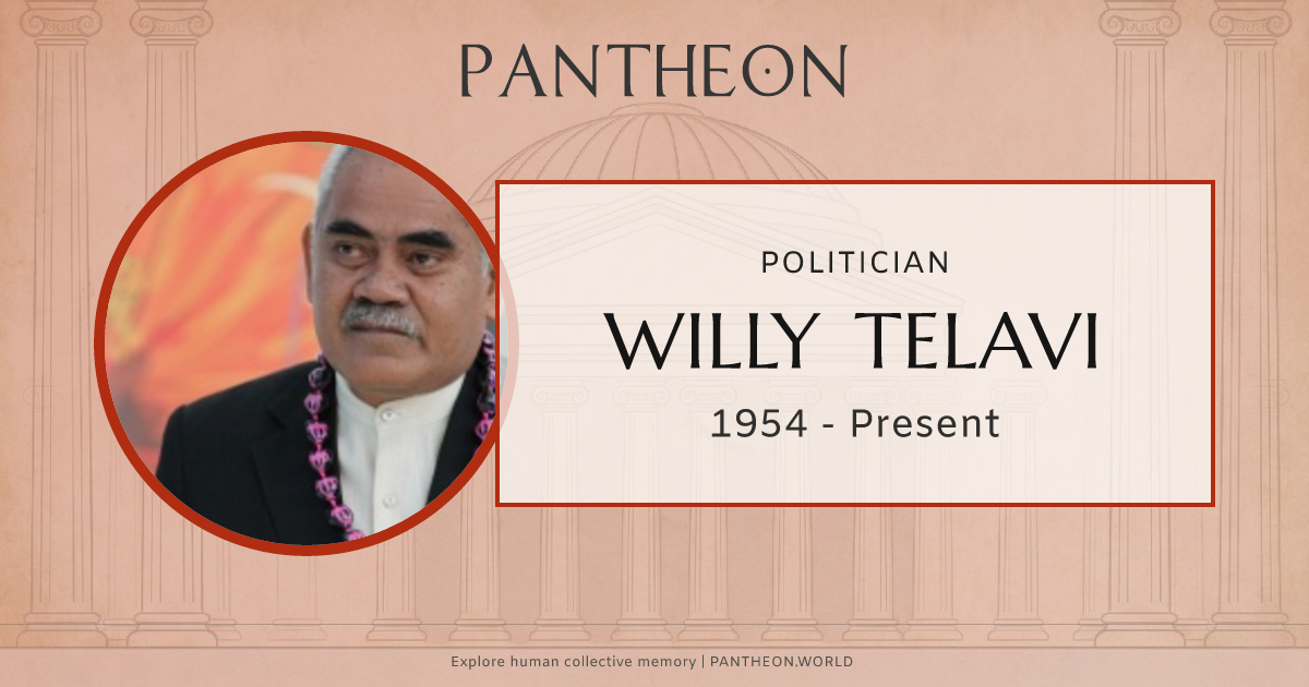 Willy Telavi Biography | Pantheon