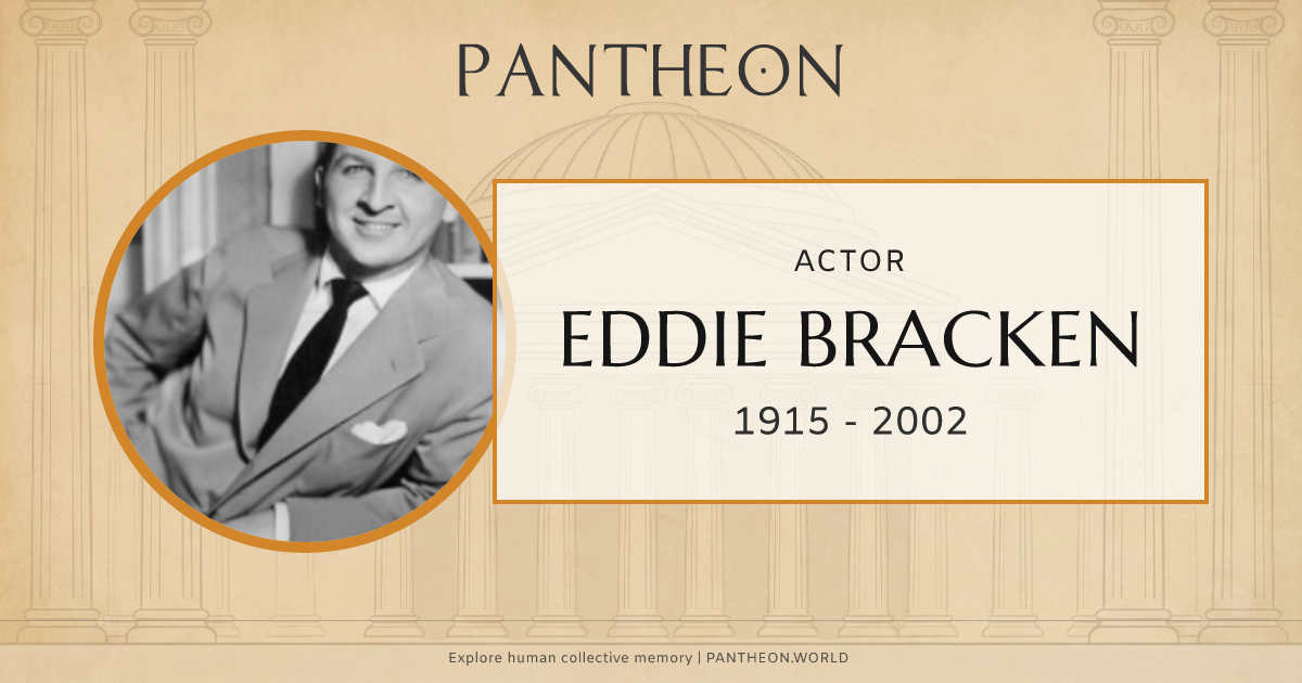 Eddie Bracken Biography | Pantheon
