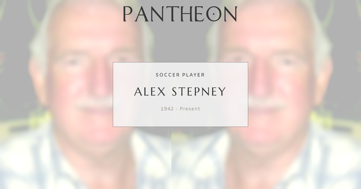 Alex Stepney Biography | Pantheon