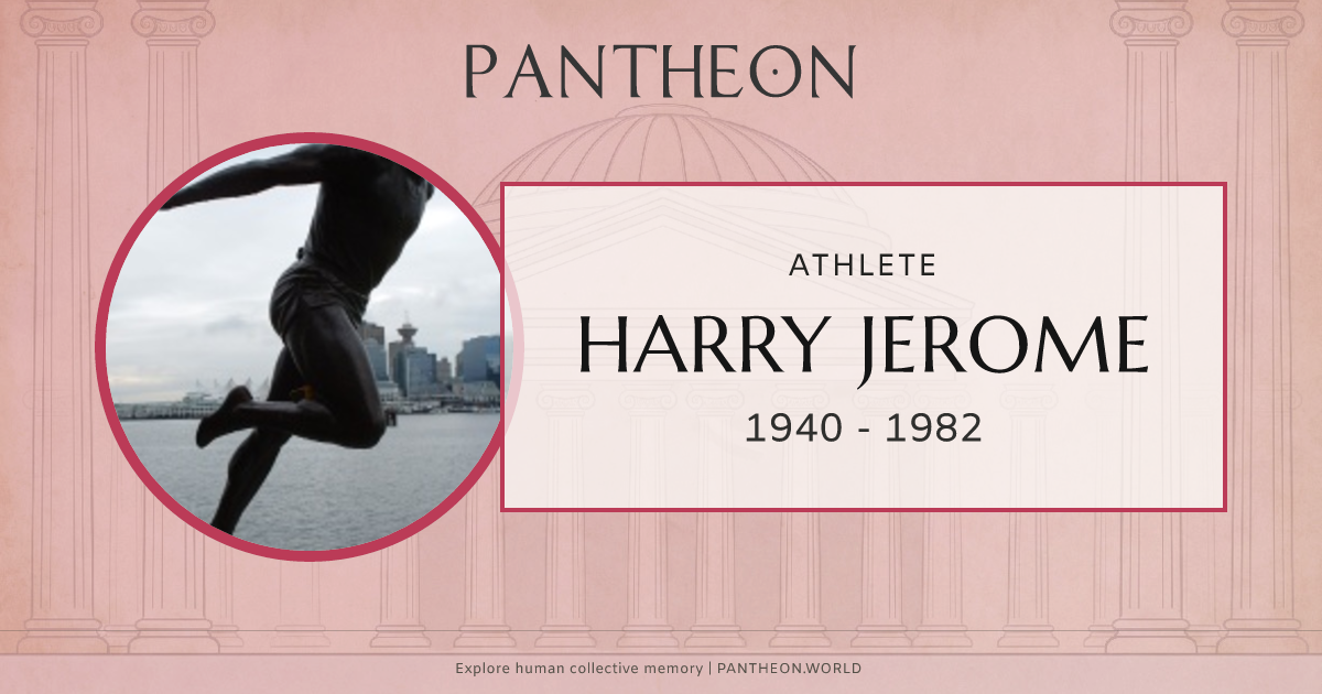 Harry Jerome Biography | Pantheon