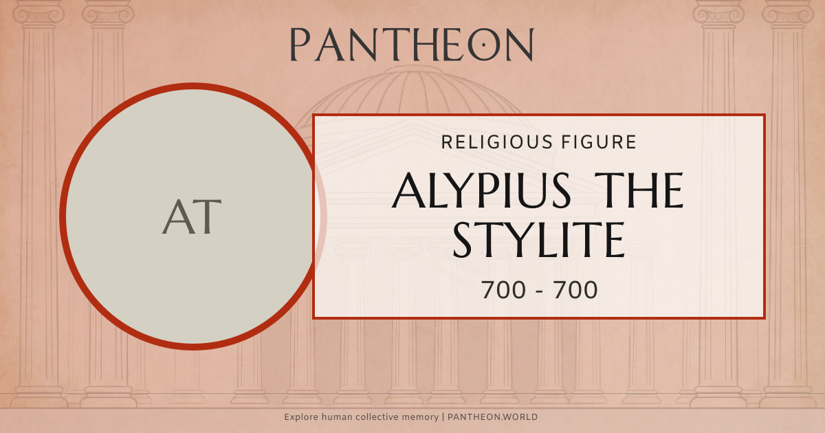 Alypius the Stylite Biography | Pantheon