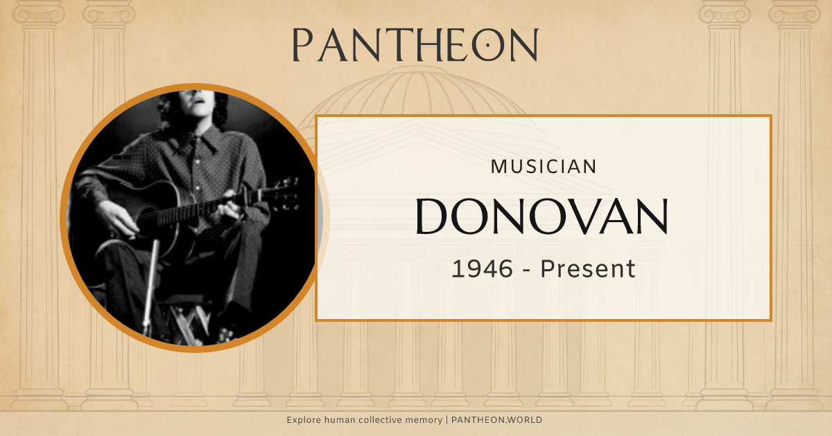 Donovan Biography | Pantheon