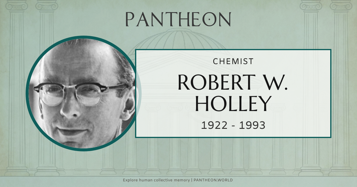 Robert W. Holley Biography | Pantheon