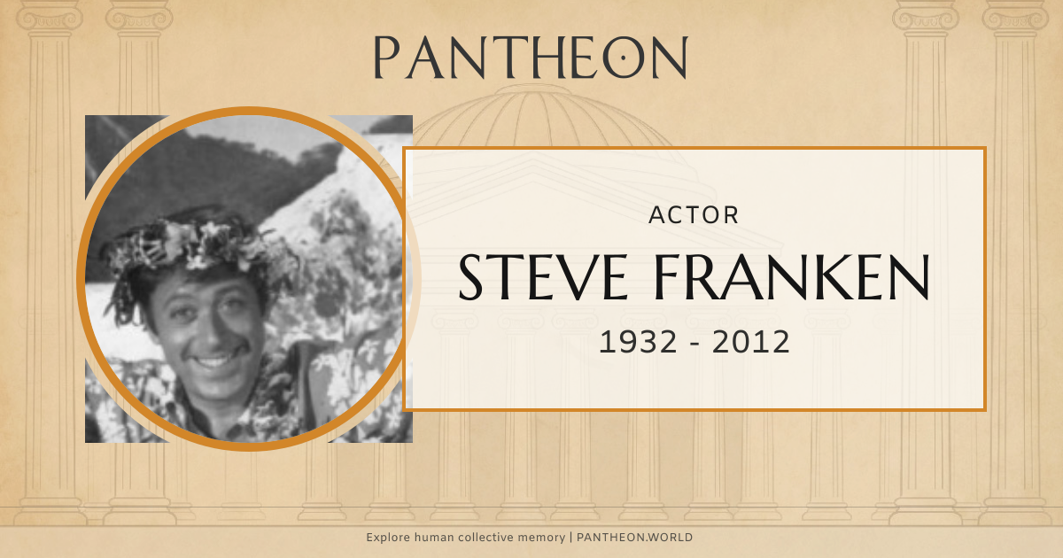 Steve Franken Biography | Pantheon
