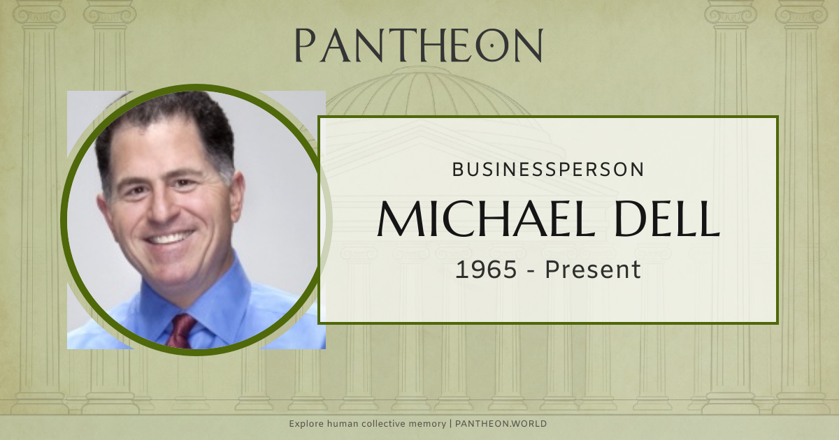 Michael Dell Biography | Pantheon