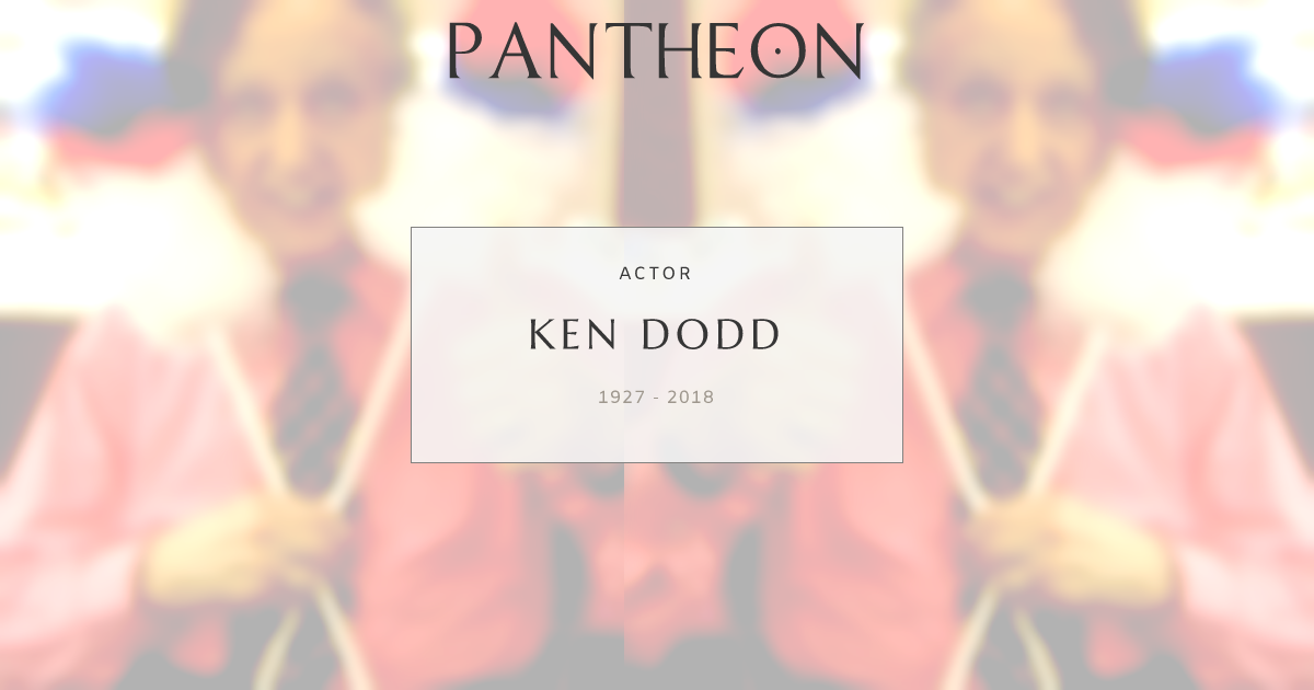Ken Dodd Biography | Pantheon
