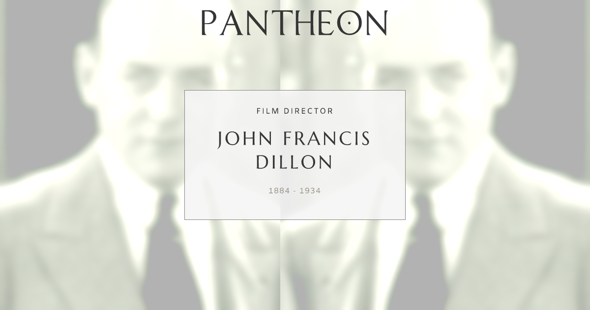 John Francis Dillon Biography | Pantheon