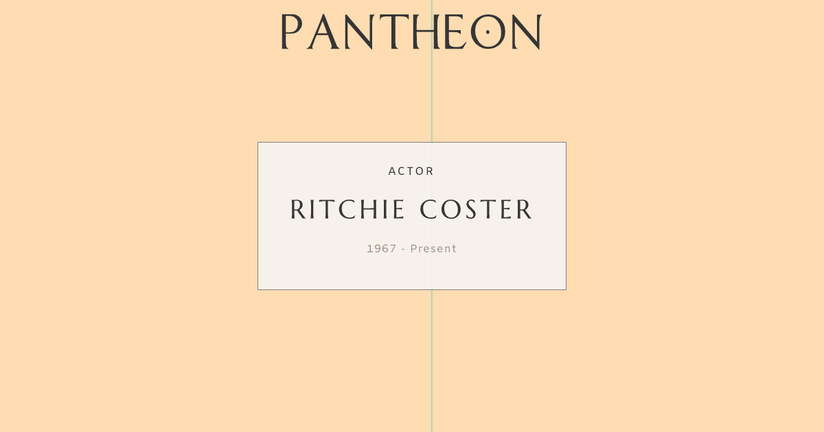 Ritchie Coster Biography | Pantheon