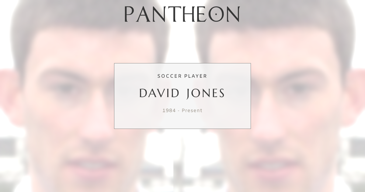 David Jones Biography | Pantheon