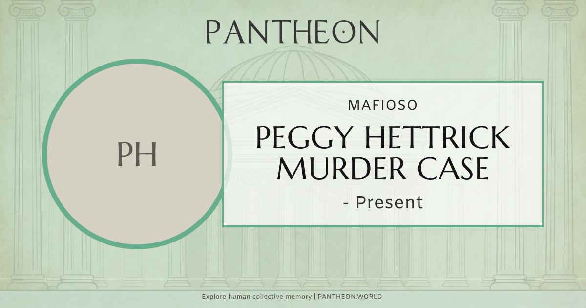 Peggy Hettrick murder case Biography | Pantheon