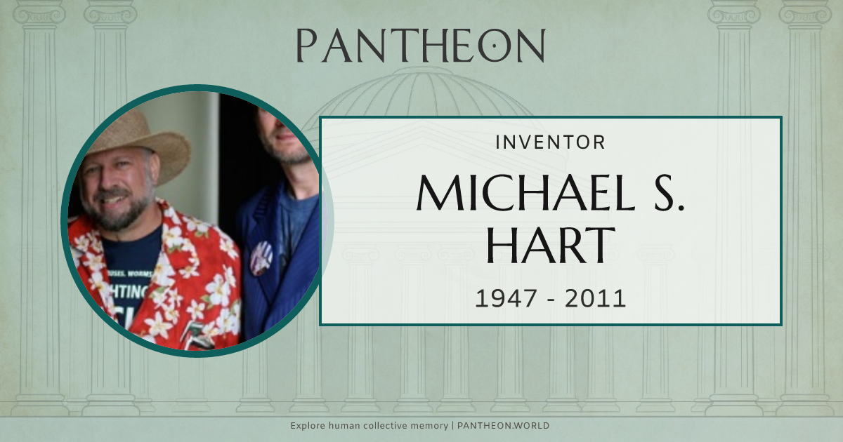 Michael S. Hart Biography | Pantheon