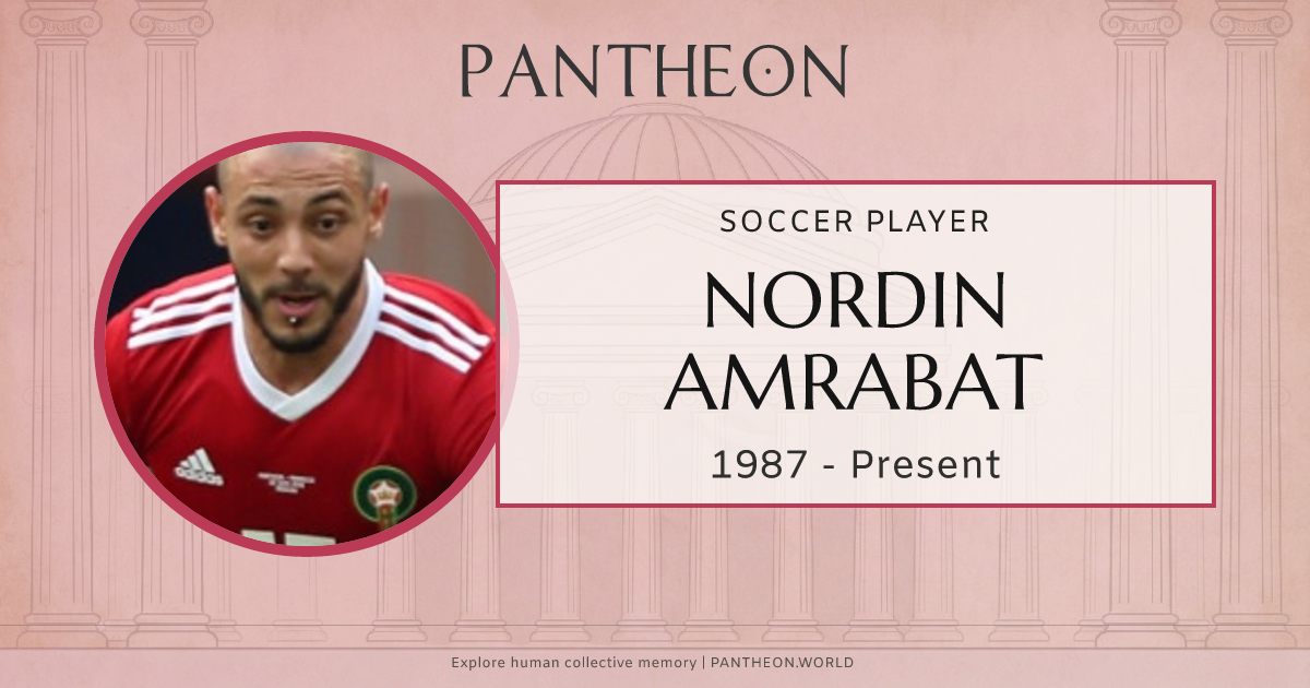 Nordin Amrabat Biography | Pantheon