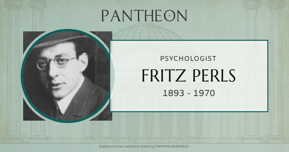 Fritz Perls Biography | Pantheon