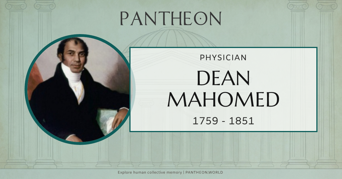 Dean Mahomed Biography | Pantheon