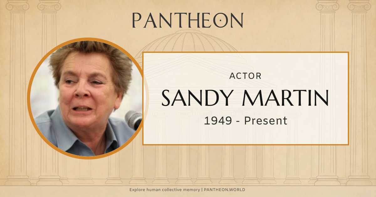 Sandy Martin Biography | Pantheon