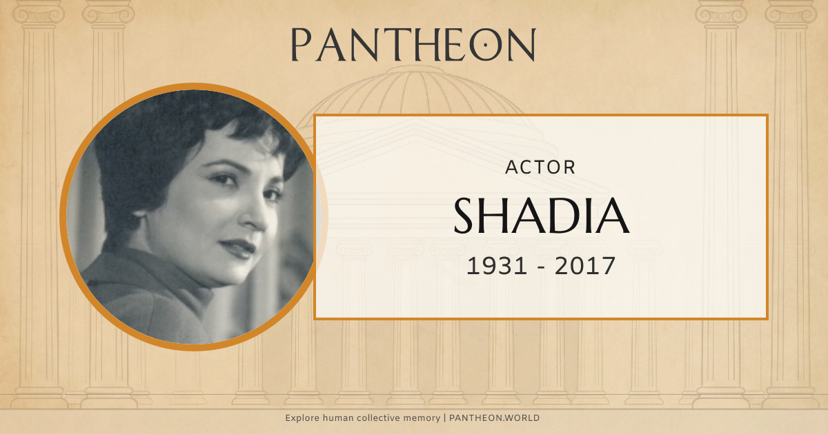 Shadia Biography | Pantheon