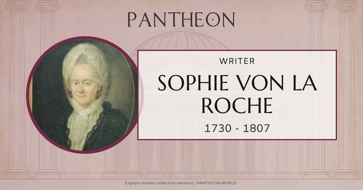 Sophie von La Roche Biography | Pantheon