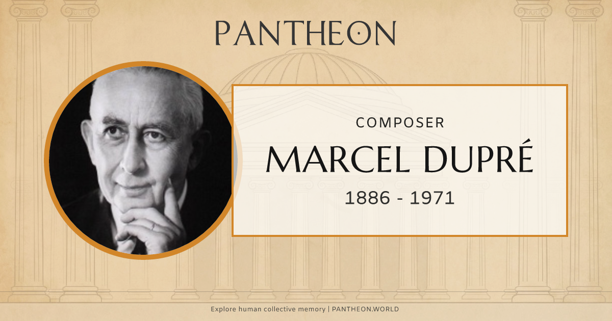 Marcel Dupré Biography | Pantheon