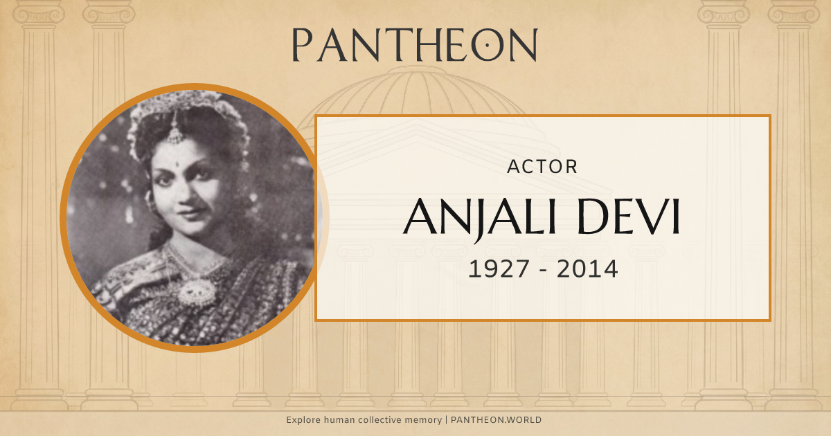 Anjali Devi Biography | Pantheon