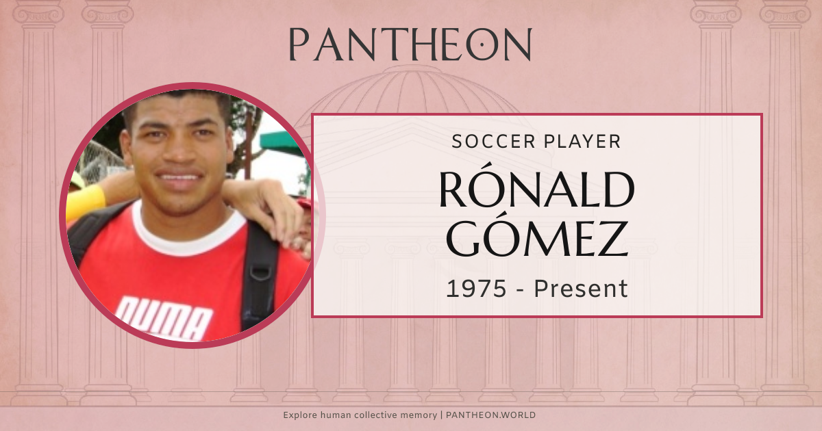 Rónald Gómez Biography | Pantheon