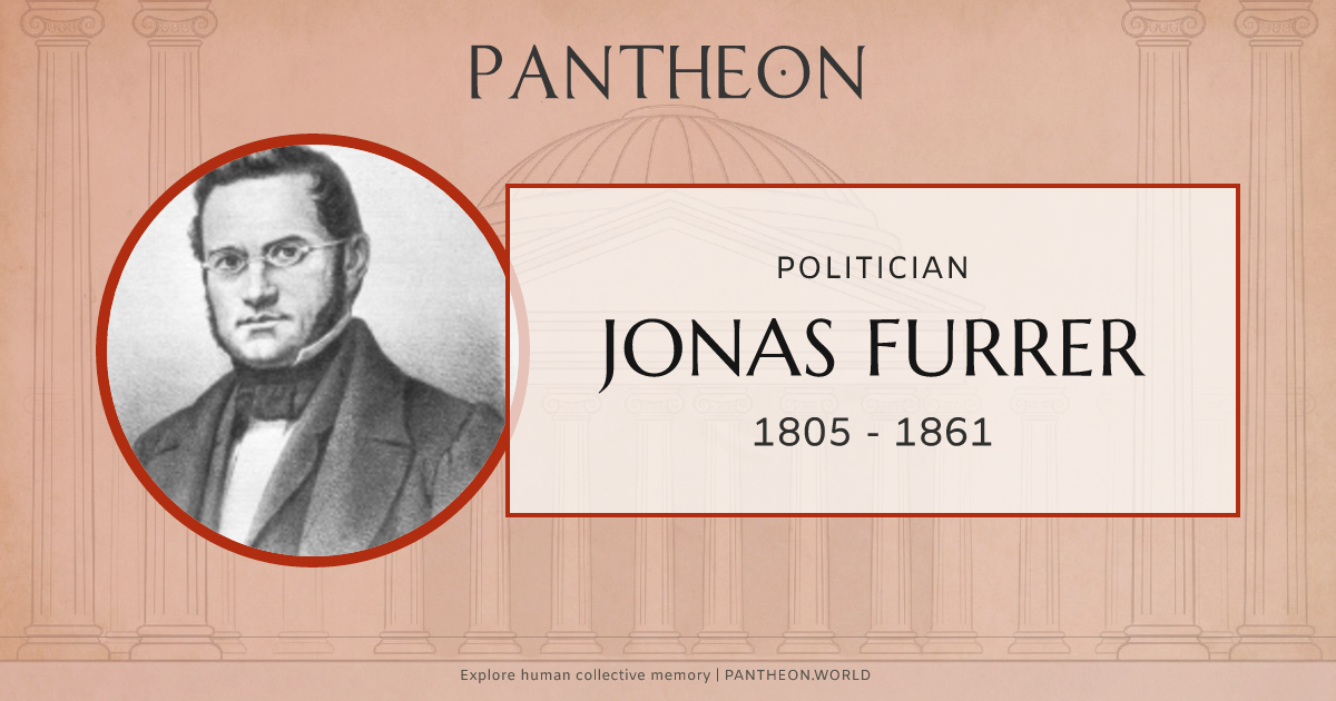 Jonas Furrer Biography | Pantheon